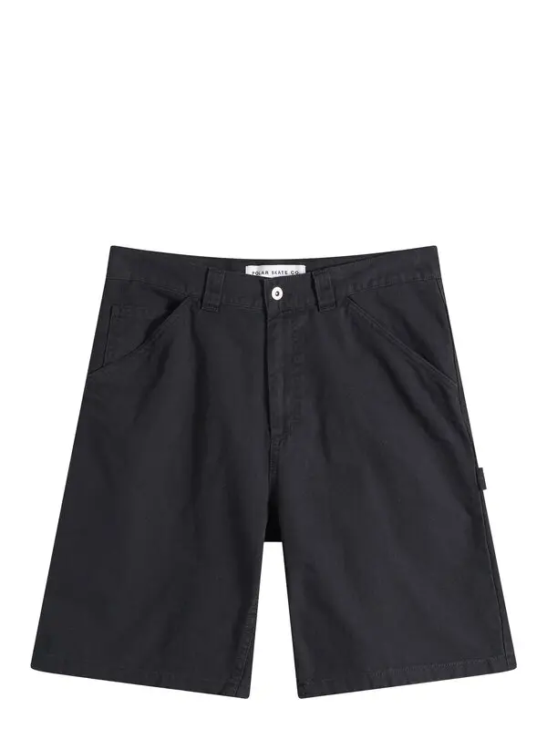 POLAR SKATE CO. 93 Work Shorts - Black
