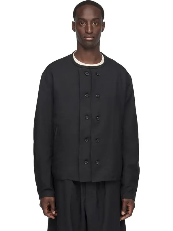 Adidas Y-3 Sport Uniform Adaptive Collarless Blouson - Black