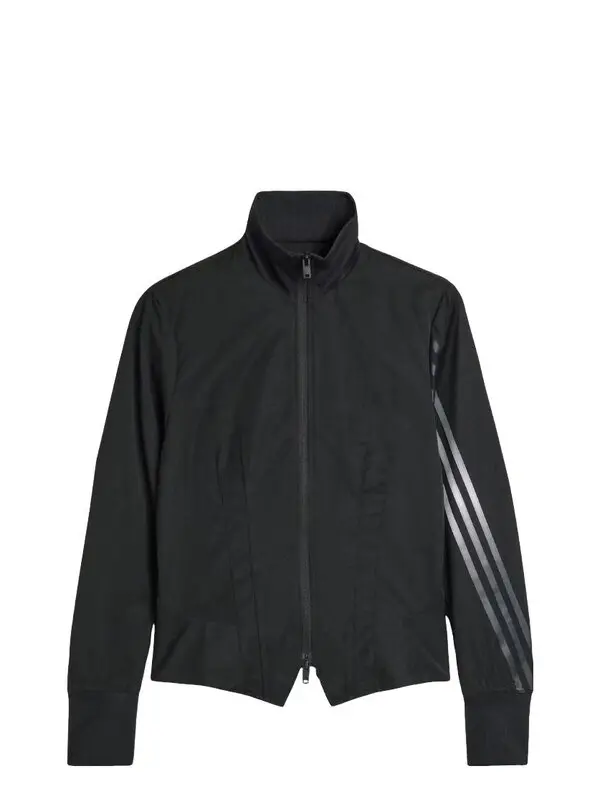 Adidas Y-3 Gradient 3-stripes Nylon Track Top - Black
