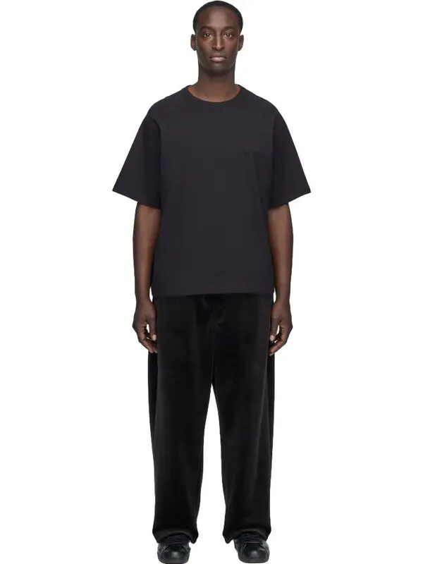 Adidas Y-3 Velvet Corduroy Track Pants - Black