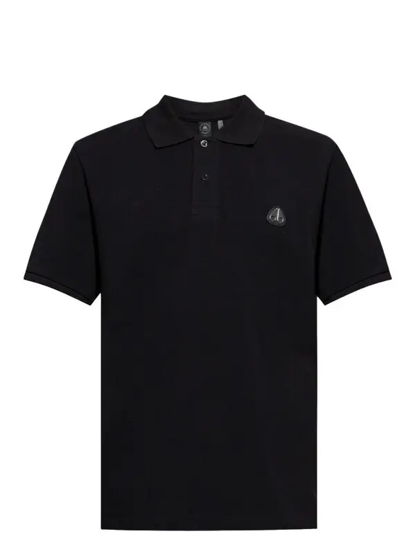 Moose Knuckles Short-sleeved Polo Shirt - Black