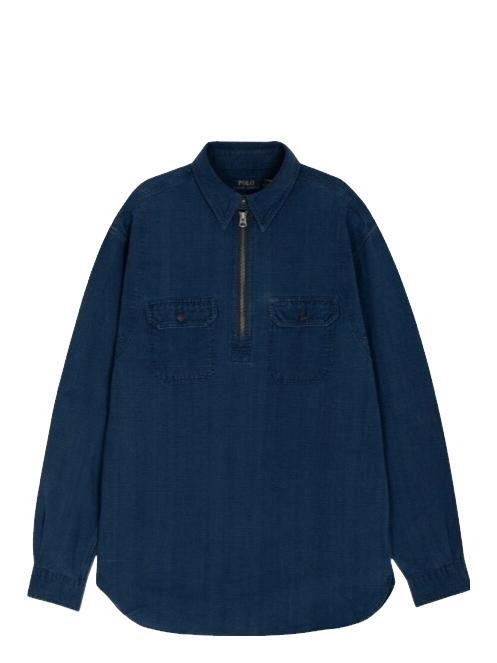 Polo Ralph Lauren Half-zip Shirt With Chest Pockets - No