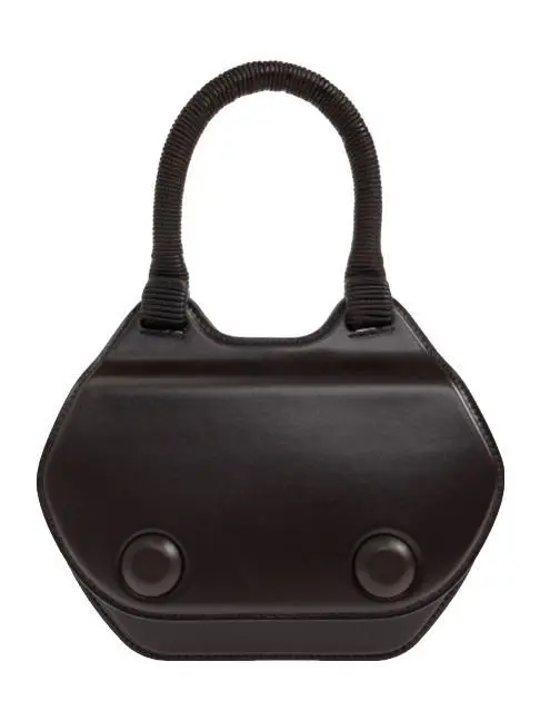 LEMAIRE Frog Mini Tote Bag - Brown