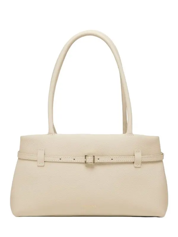 Manu Atelier Belted Shoulder Bag - Vanilla