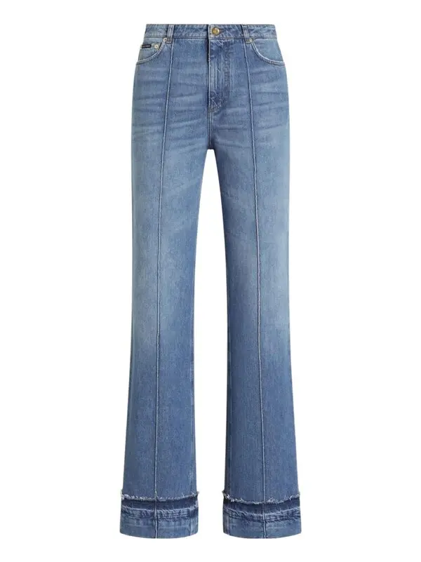 Dolce & Gabbana 5-pocket Flare Jeans - Blue