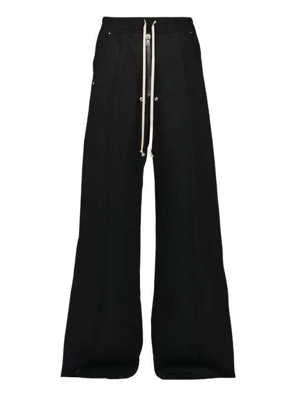 Rick Owens Wide-leg Trousers - Black