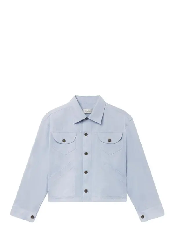 FRAME The Utility Jacket - Sky-blue