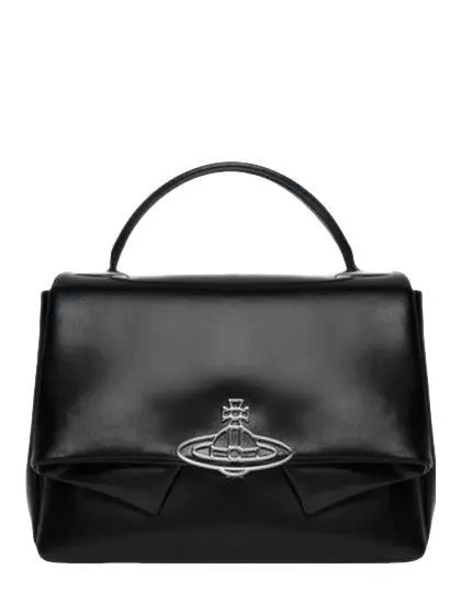 VIVIENNE WESTWOOD Clamshell Handbag - Black