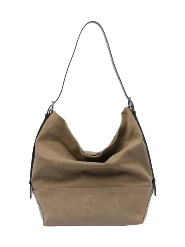 LEMAIRE Zip-up Top Handle Bag - Beige