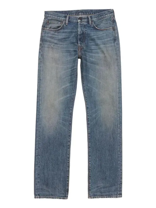 Acne Studios 1996 Medium Wash Regular Fit Jeans - Blue