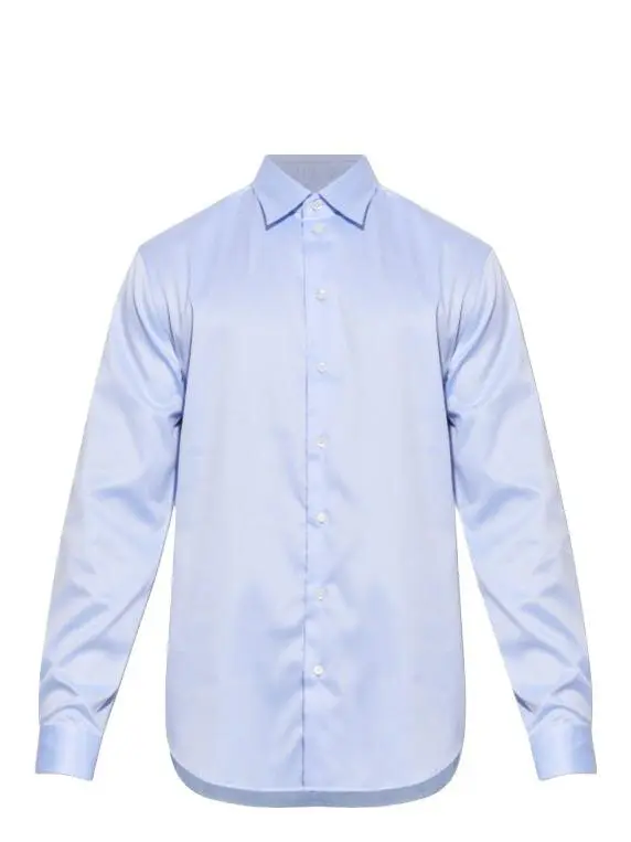 Emporio Armani Long-sleeved Shirt - Blue