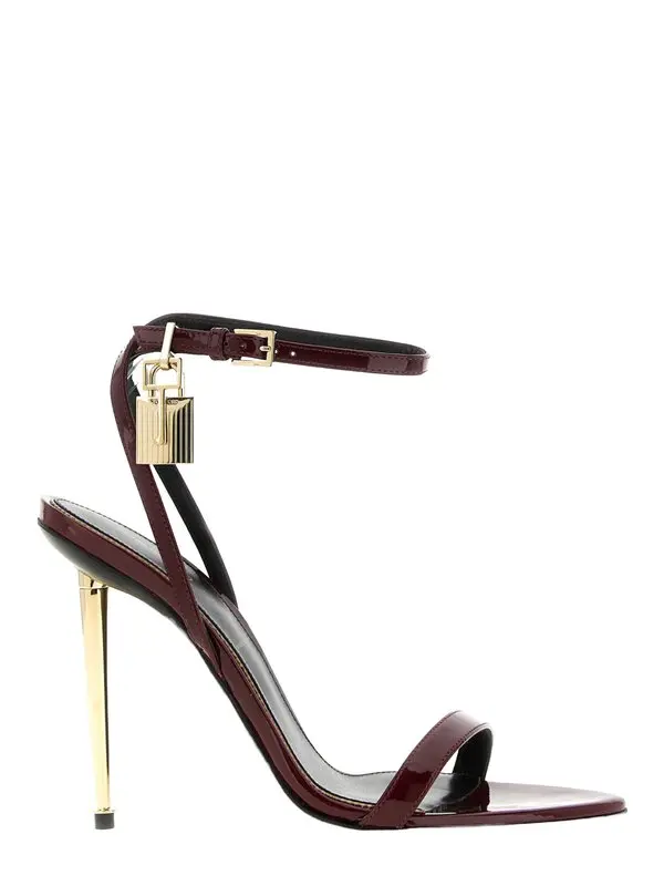 TOM FORD Pointed-toe Stiletto Sandals With Lock Detail - Multicolor