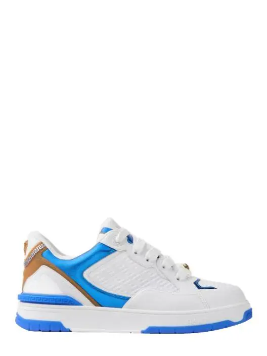 Versace Biggie Basket Sneakers - Whiteblue