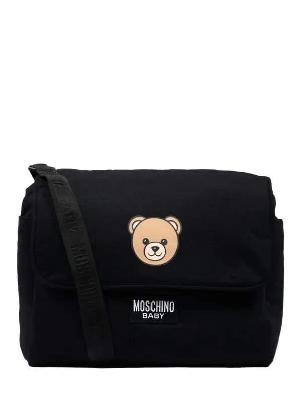 Moschino Teddy Bear Mom Bag - Black