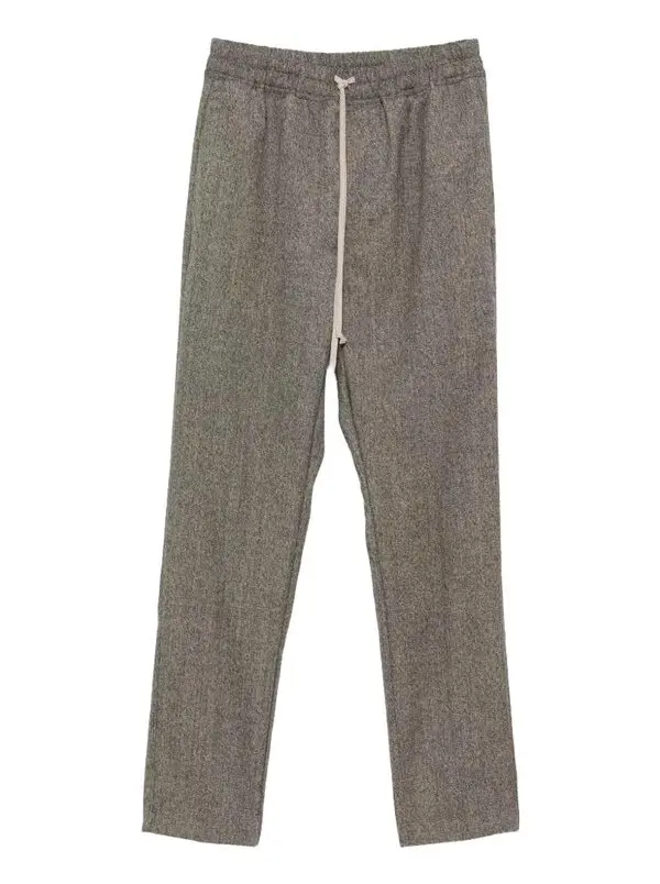 Rick Owens Drawstring Slim-leg Trousers - Grey