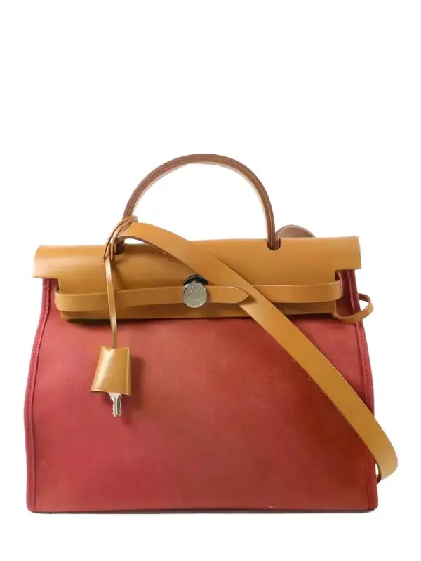 Hermès Herbag Pm Handbag - Red