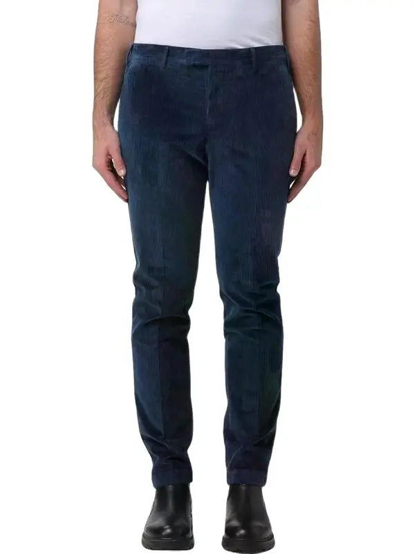 PT TORINO Corduroy Chino Trousers - Blue
