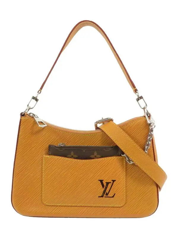 LOUIS VUITTON Marelle Leather Shoulder Bag - Brown