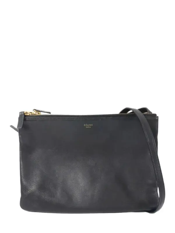 Celine Trio Cross Body Bag - Black