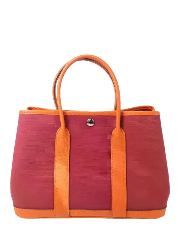 Hermès Tpm Garden Party Tote Bag - Red