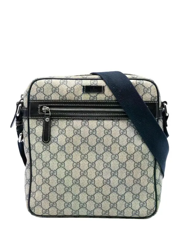 Gucci Gg Supreme Crossbody Bag - Neutrals