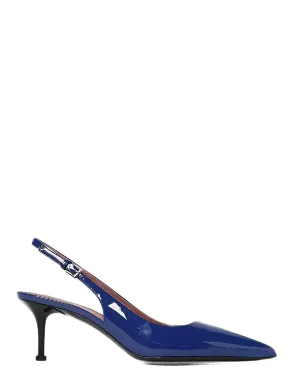 Premiata Leather Heeled Sandals - Blue