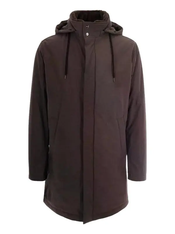 Herno Hooded Parka - Brown