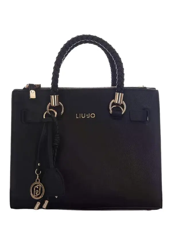 Liu Jo Small Logo-charm Satchel Bag - Black