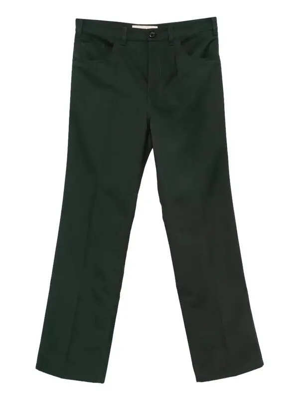 Marni Straight-leg Trousers - Green