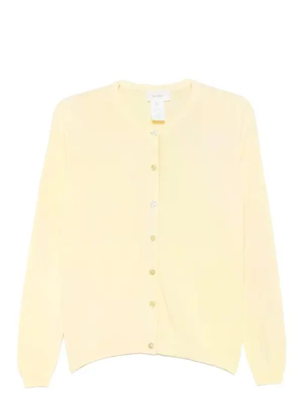 VICOLO Buttoned Cardigan - Yellow