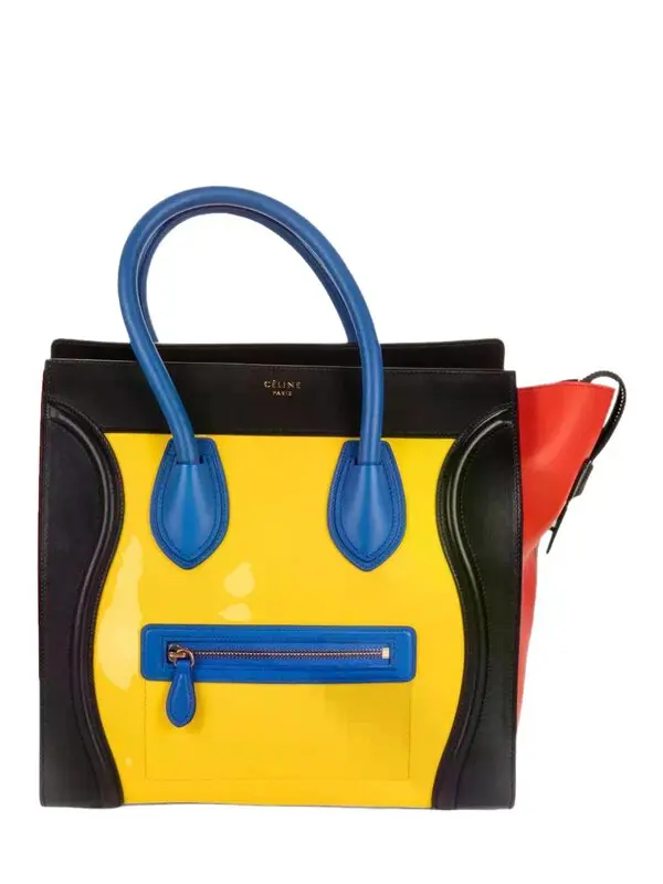 Celine Luggage Tote Bag - Yellow