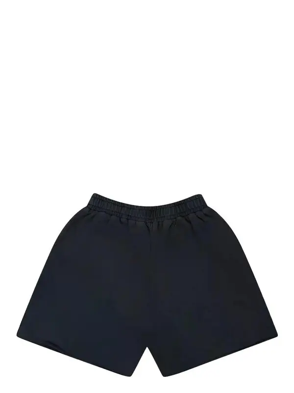 SP5DER Logo-patch Track Shorts - Black