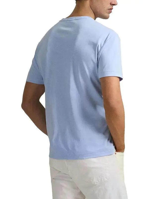 Polo Ralph Lauren Embroidered-logo T-shirt - Blue