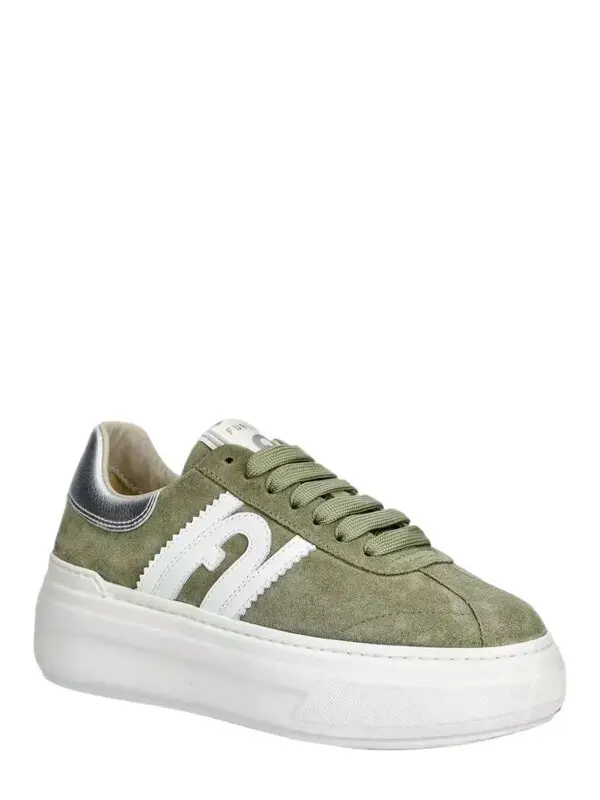 Furla Nuage Platform Low-top Sneakers - Green