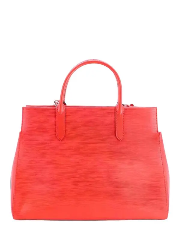 LOUIS VUITTON Epi Leather Mm Satchel - Red