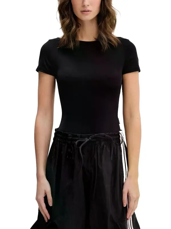 Vetements Open-back Bow Detail T-shirt - Black