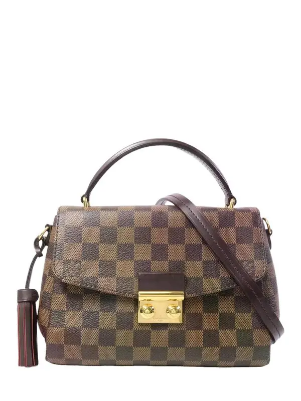 LOUIS VUITTON Croisette Damier Tote Bag - Brown