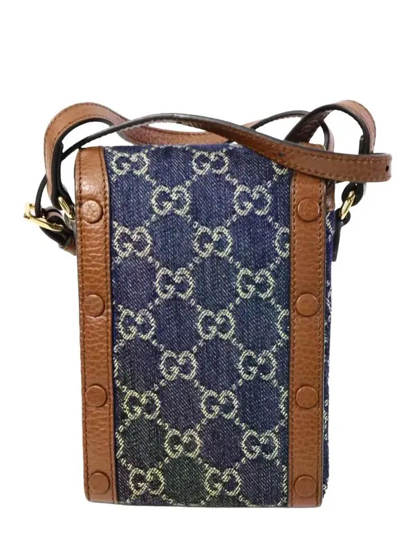 Gucci Horsebit 1955 Shoulder Bag - Blue