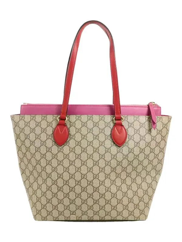 Gucci Gg Supreme Tote Bag - Neutrals