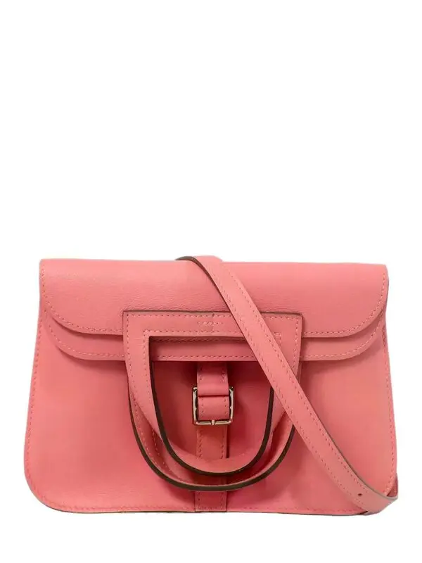 Hermès Mini Halzan Shoulder Bag - Pink
