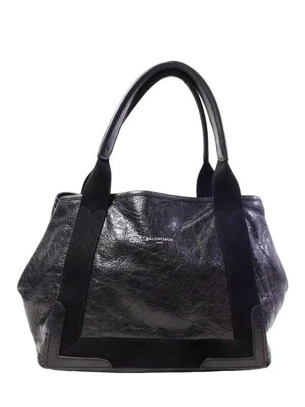 Balenciaga Leather Tote Bag - Black