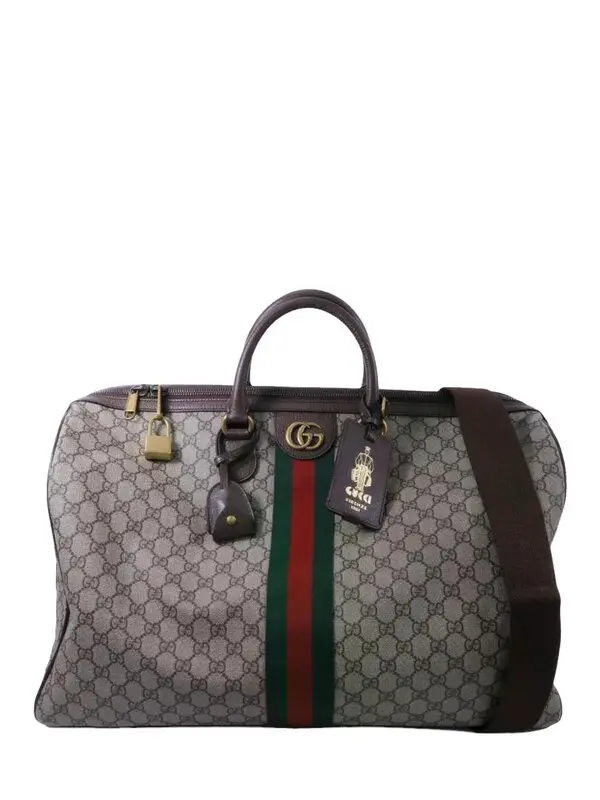Gucci Ophidia Web Duffle Bag - Neutrals