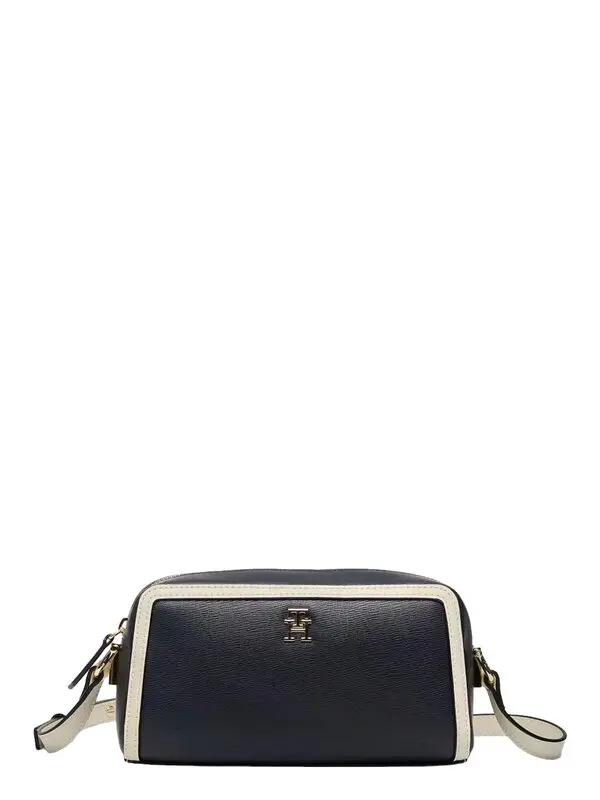 Tommy Hilfiger Pebbled Texture Shoulder Bag - Blue