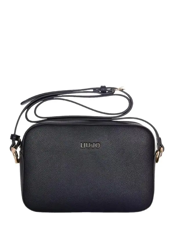 Liu Jo Logo Detail Crossbody Bag - Black