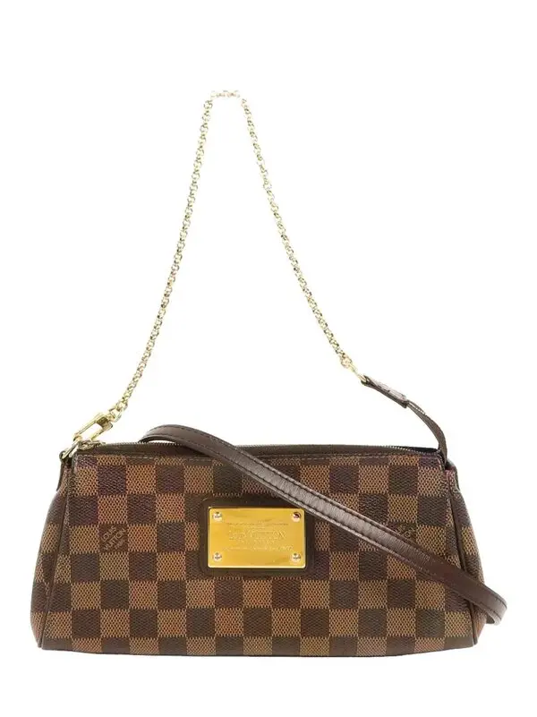 LOUIS VUITTON Damier Eva Shoulder Bag - Brown