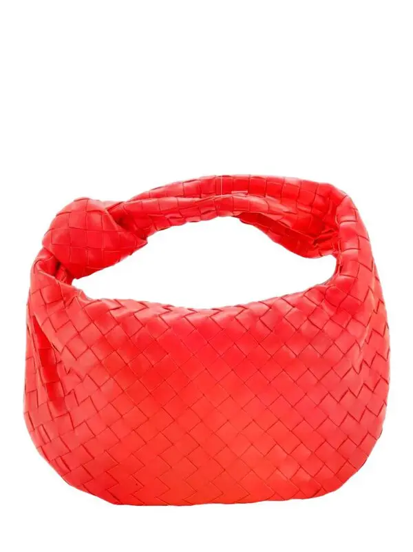 Bottega Veneta Jodie Teen Hobo Bag - Red