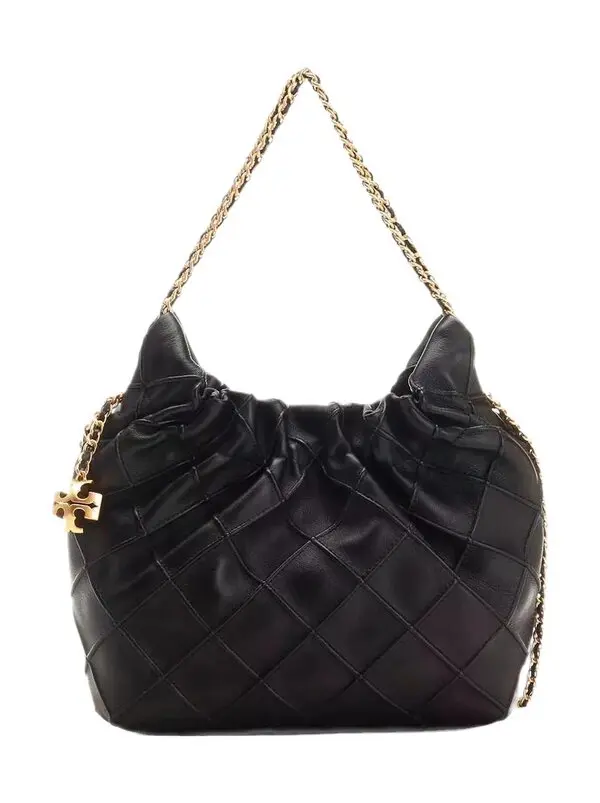 Tory Burch Fleming Mini Tote Bag - Black