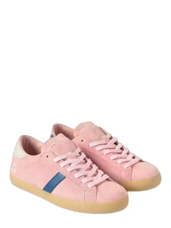 D.a.t.e. Suede Panelled Sneakers - Pink
