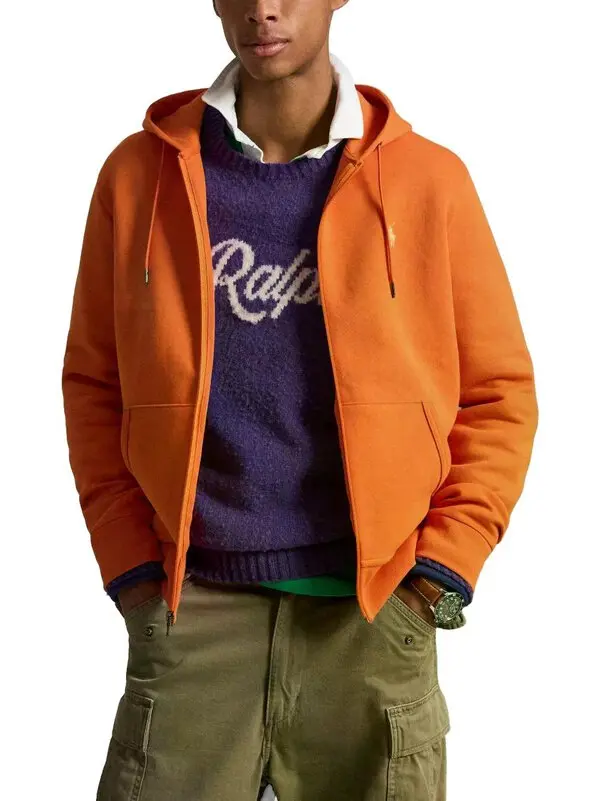 Polo Ralph Lauren Embroidered Pony Hoodie - Orange
