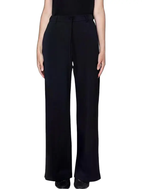 Max Mara Palazzo Pants - Black